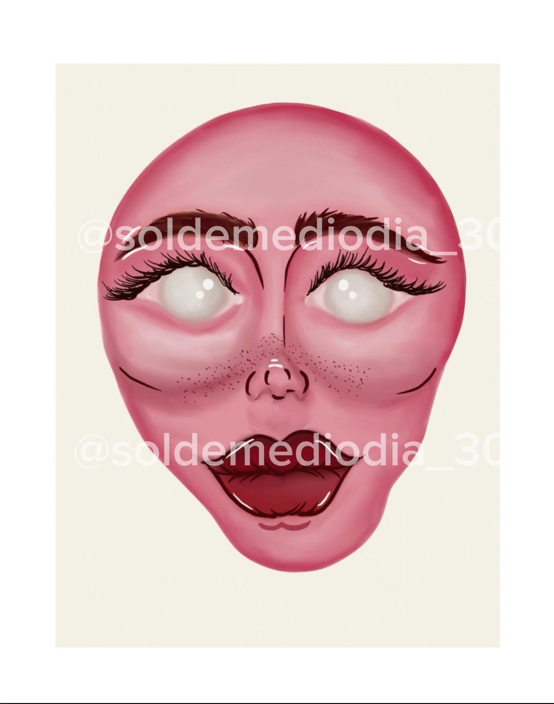 Malu art Print - Etsy