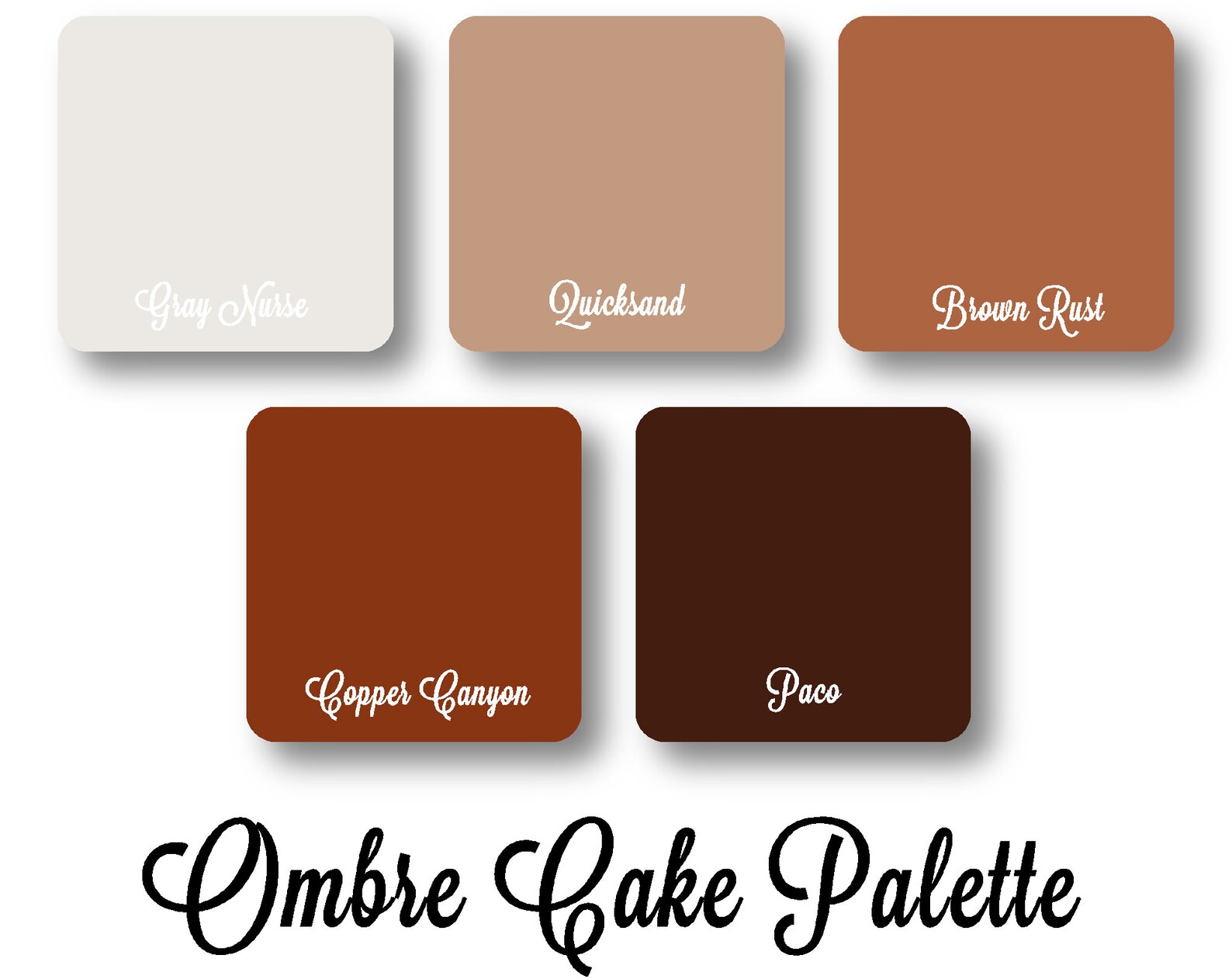 Polymer Clay Recipes #1230 - Ombre Cake - Etsy