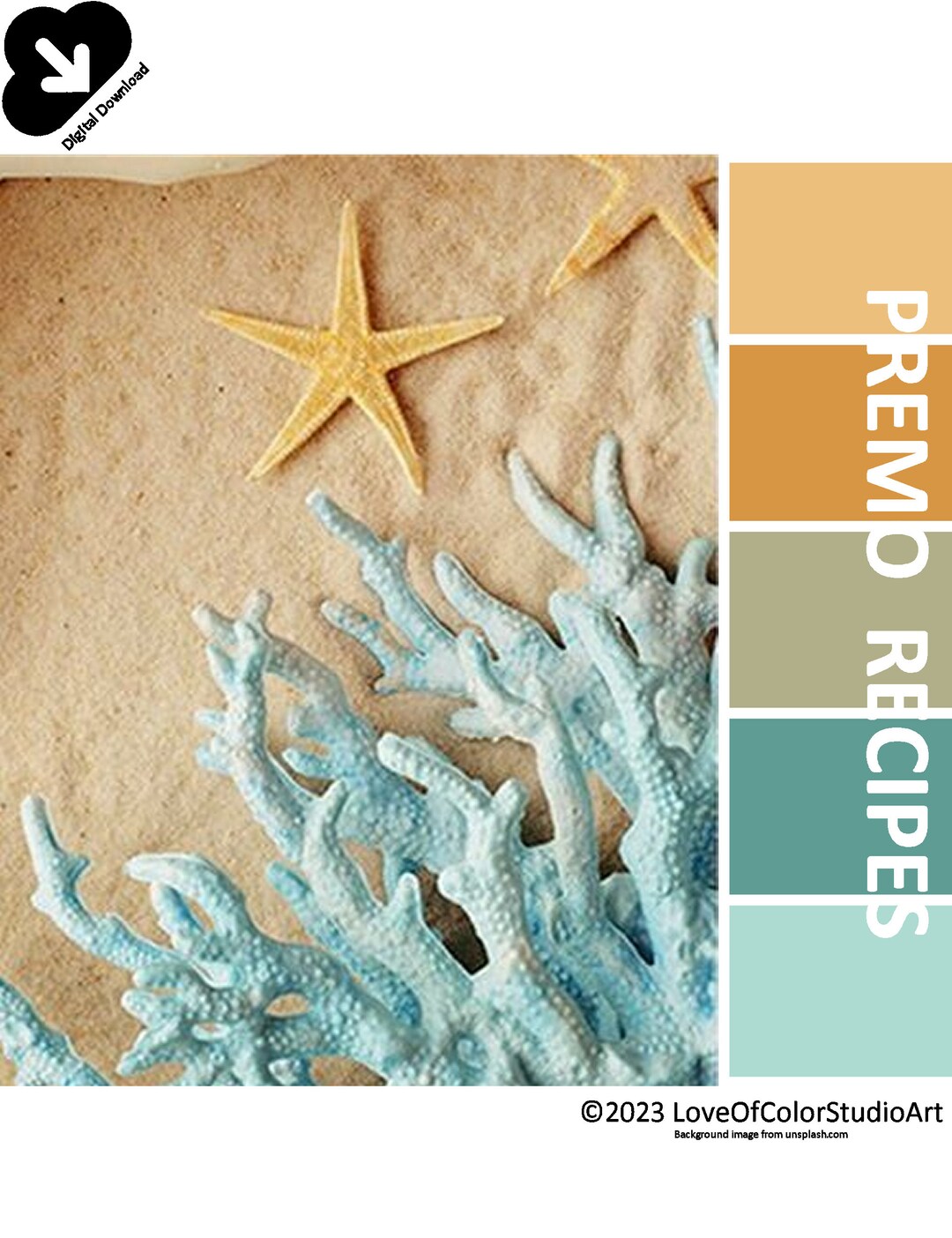 Polymer Clay Recipes #1215 - Coral Reef - Etsy