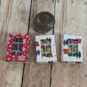 Trim the Tree - 1:6 Scale Christmas Tree Decorations - Etsy