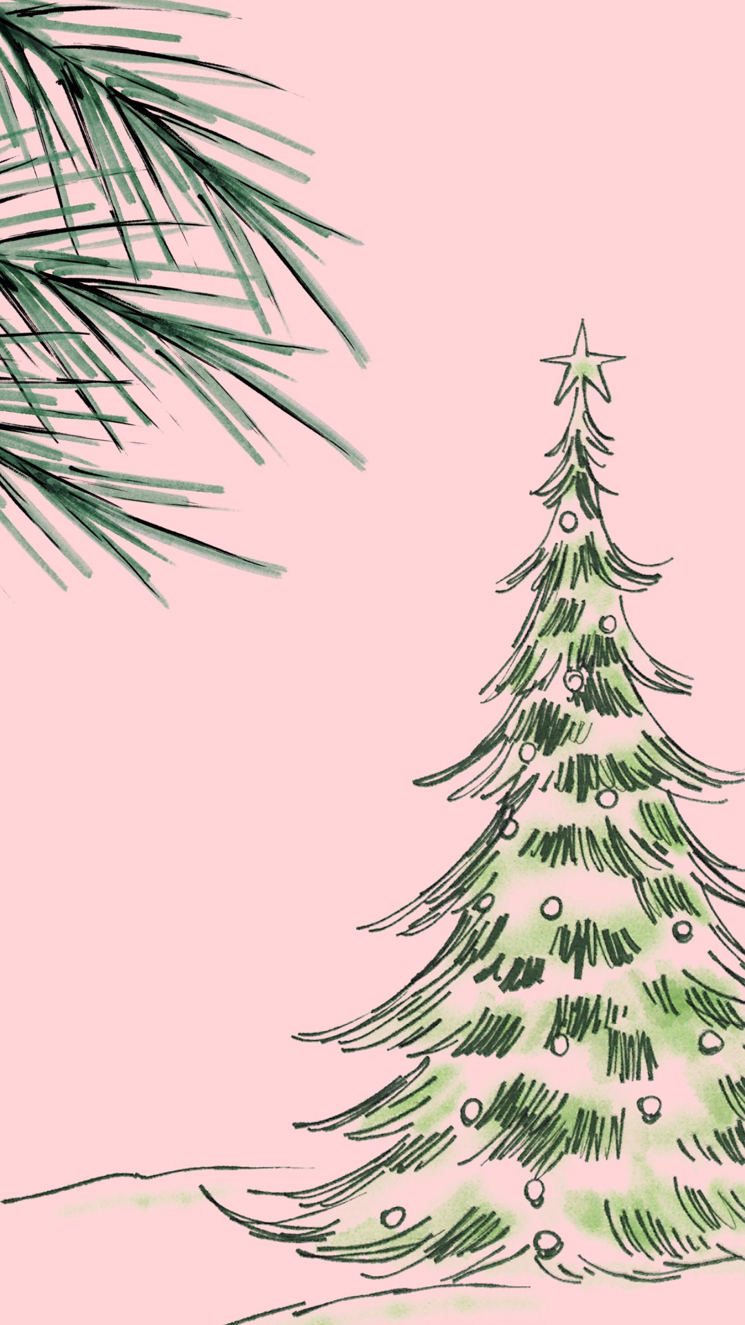 Christmas 4 Phone Wallpaper Collection - Etsy