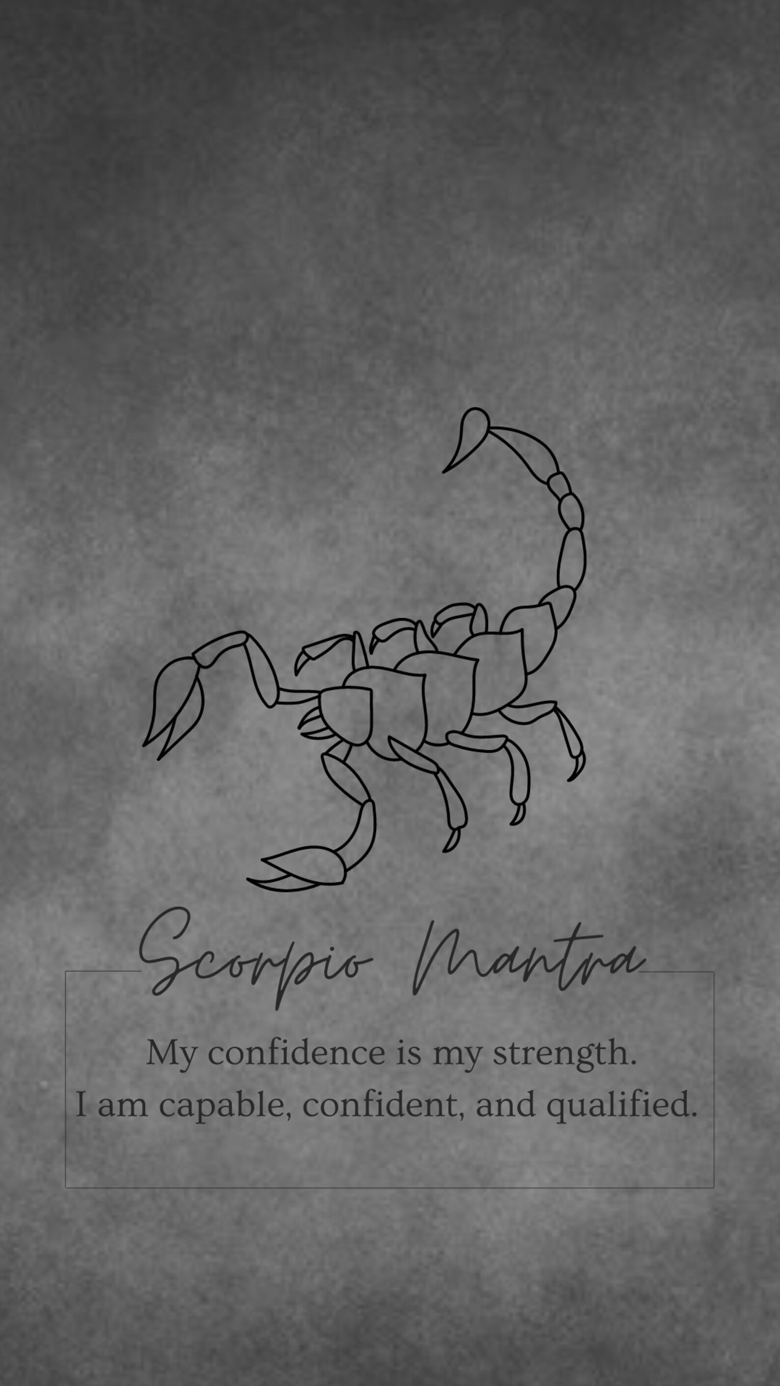 Scorpio Zodiac Sign 5-piece Phone Wallpaper Collection - Etsy
