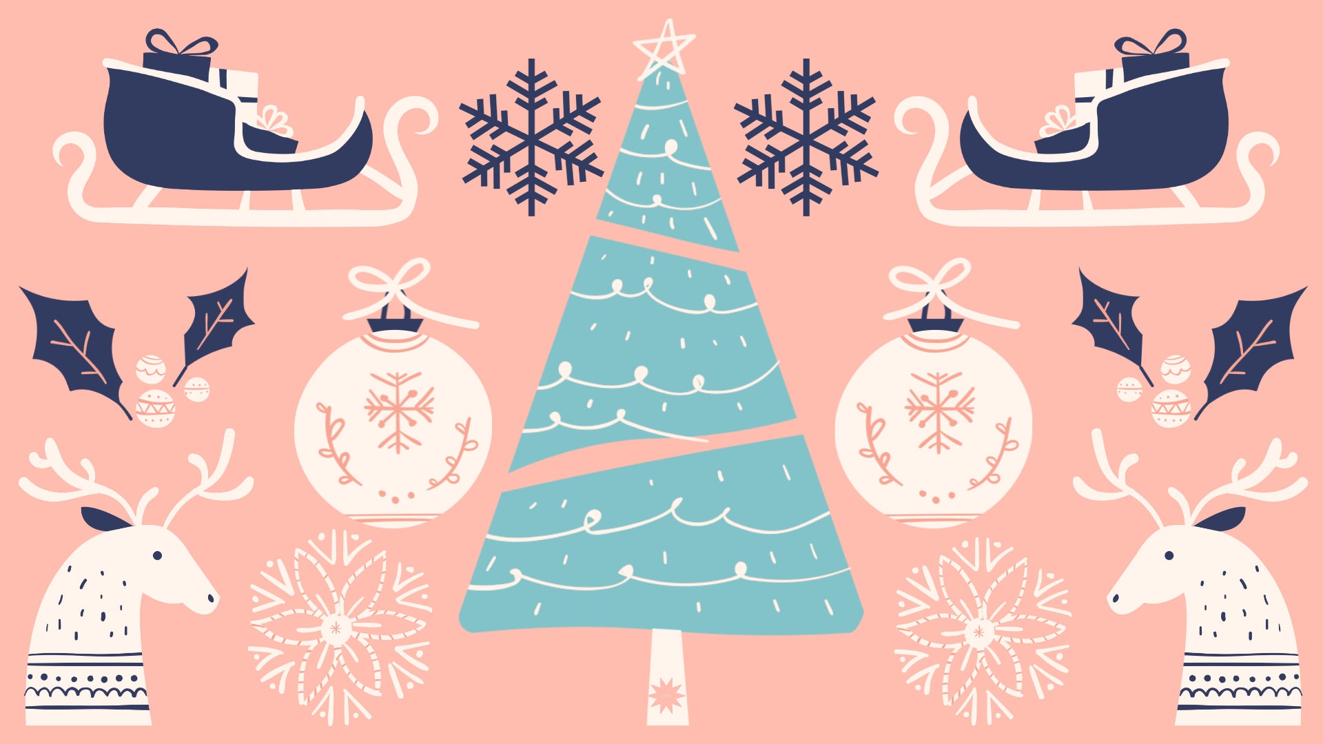 Christmas 2 Desktop Wallpapers - Etsy