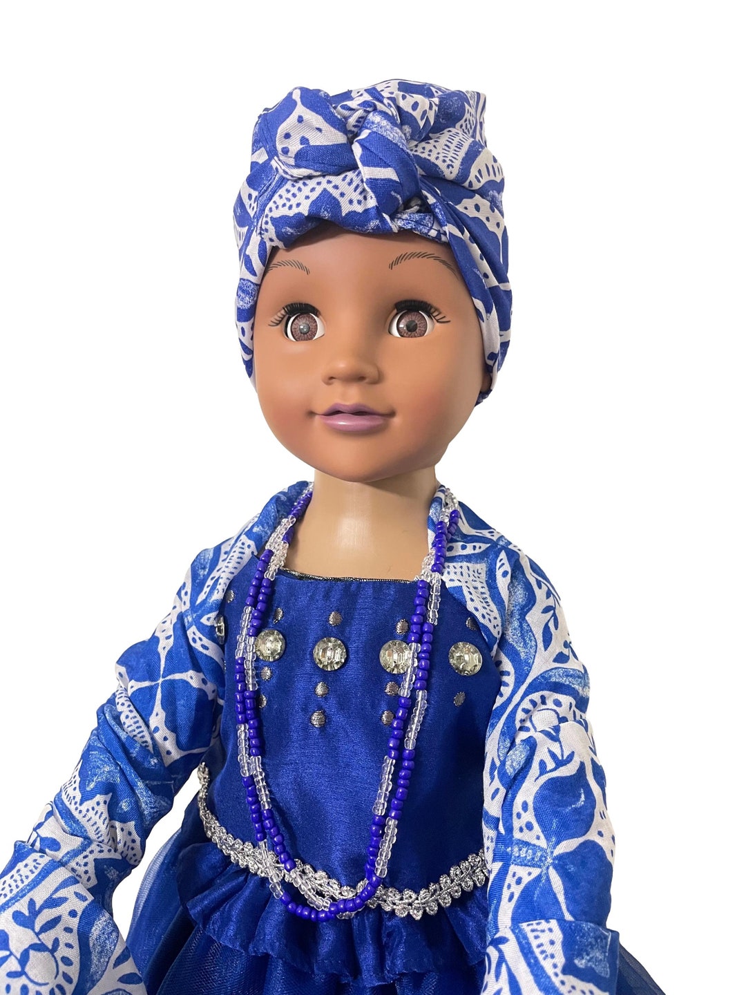 Yemaya Doll Muneca De Yemaya Spiritual Doll Altar Doll Yemaya Eleke De Yemaya Orisha Doll Muneca