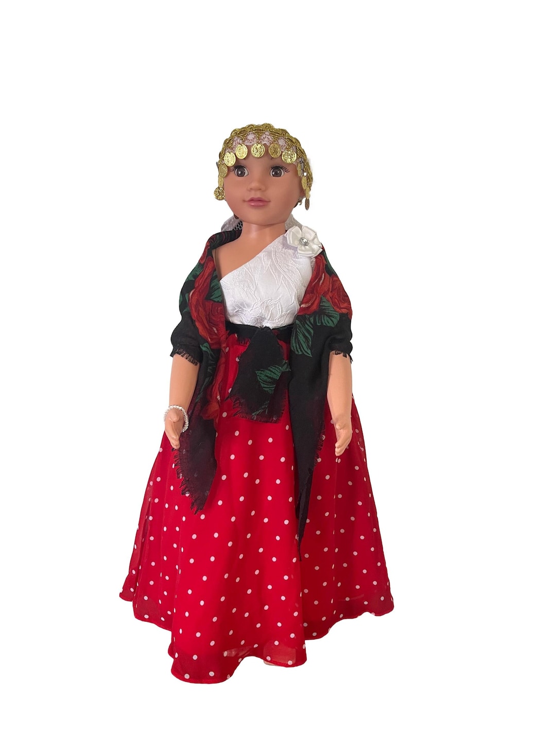 Gypsy Doll Gitana Gypsy Spiritual Doll Gypsy Madama Spiritual Altar ...