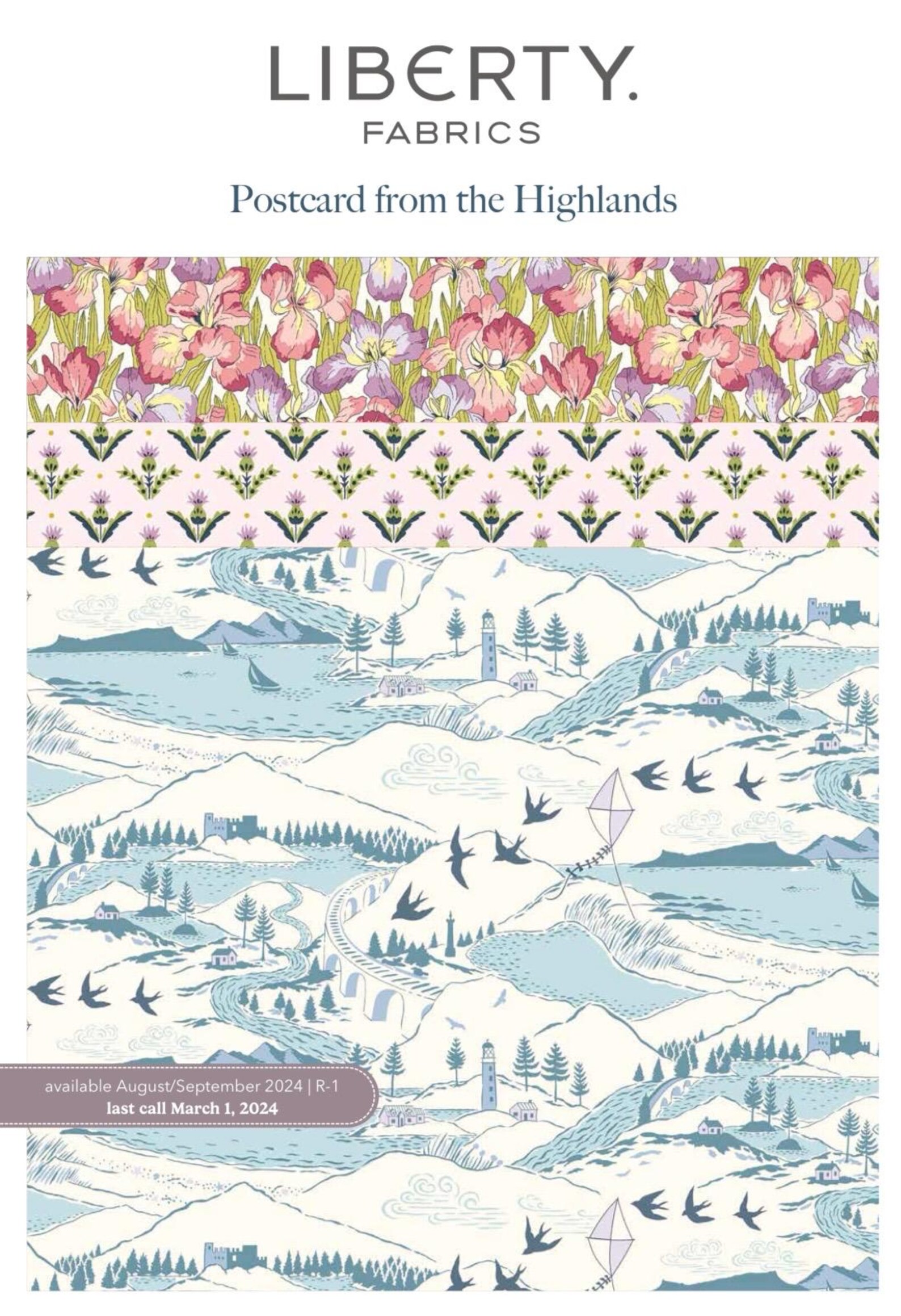 Sweet Blackberries A - Liberty of London Postcard From the Highlands ...