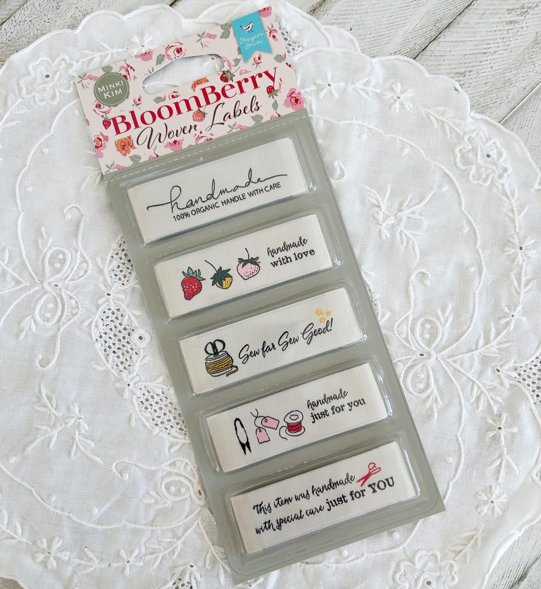 Bloomberry Woven Labels by Minki Kim - Etsy