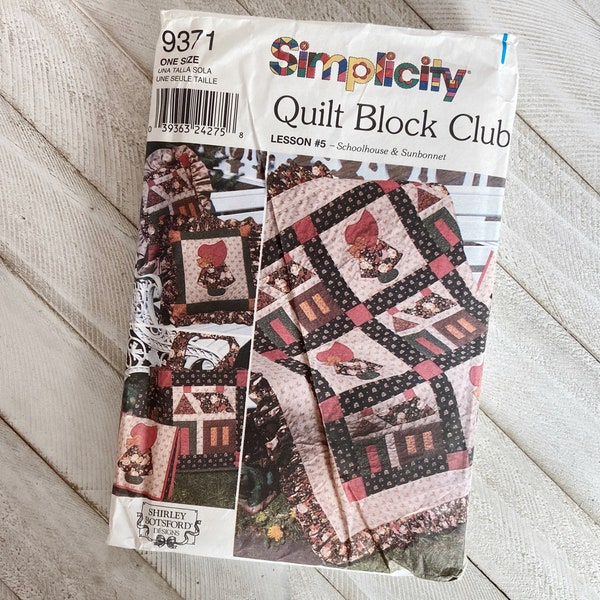 School House Quilt Block Pattern - Etsy