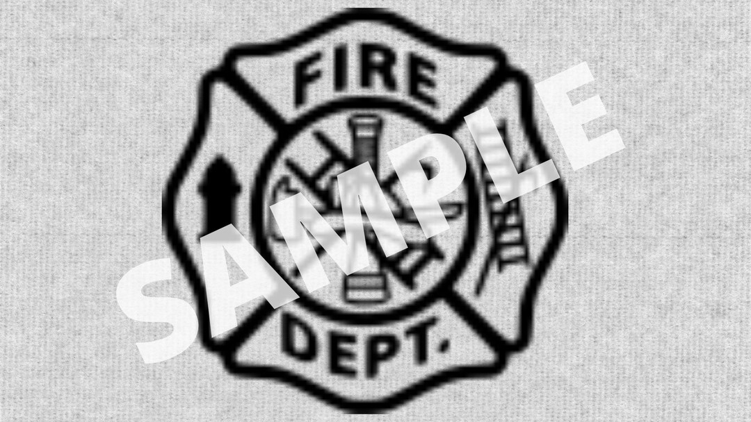 Fire Dept .svg File for Use With Laser and Other Machines - Etsy Canada