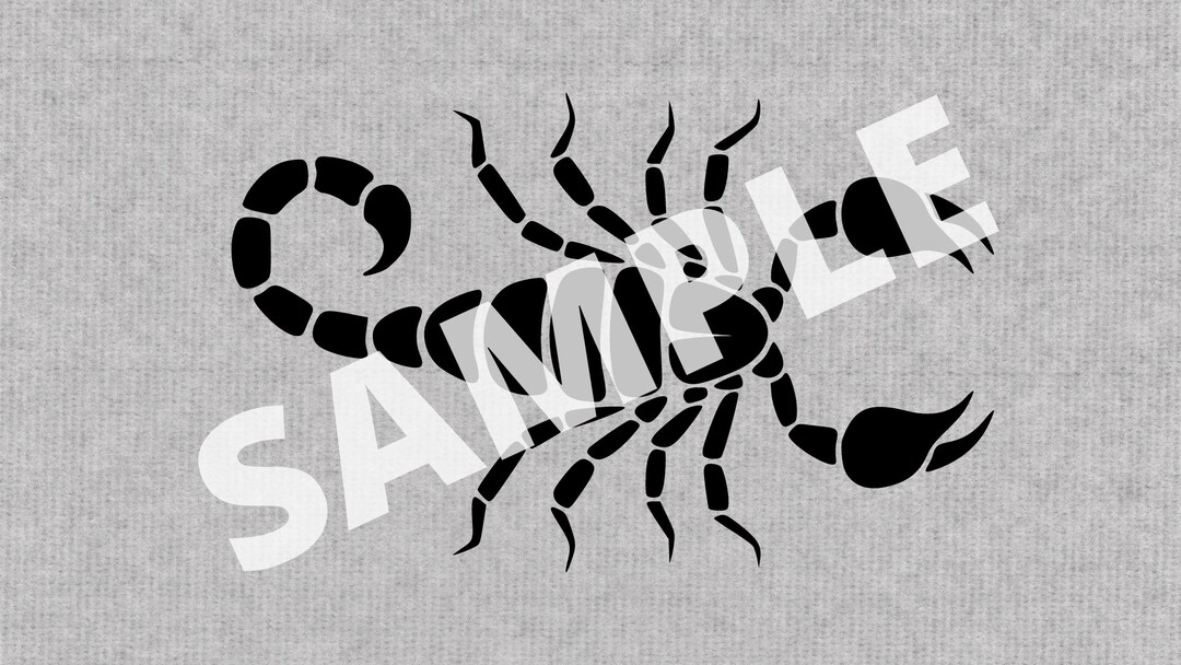 Scorpion.svg File for Use With Laser and Other Machines - Etsy