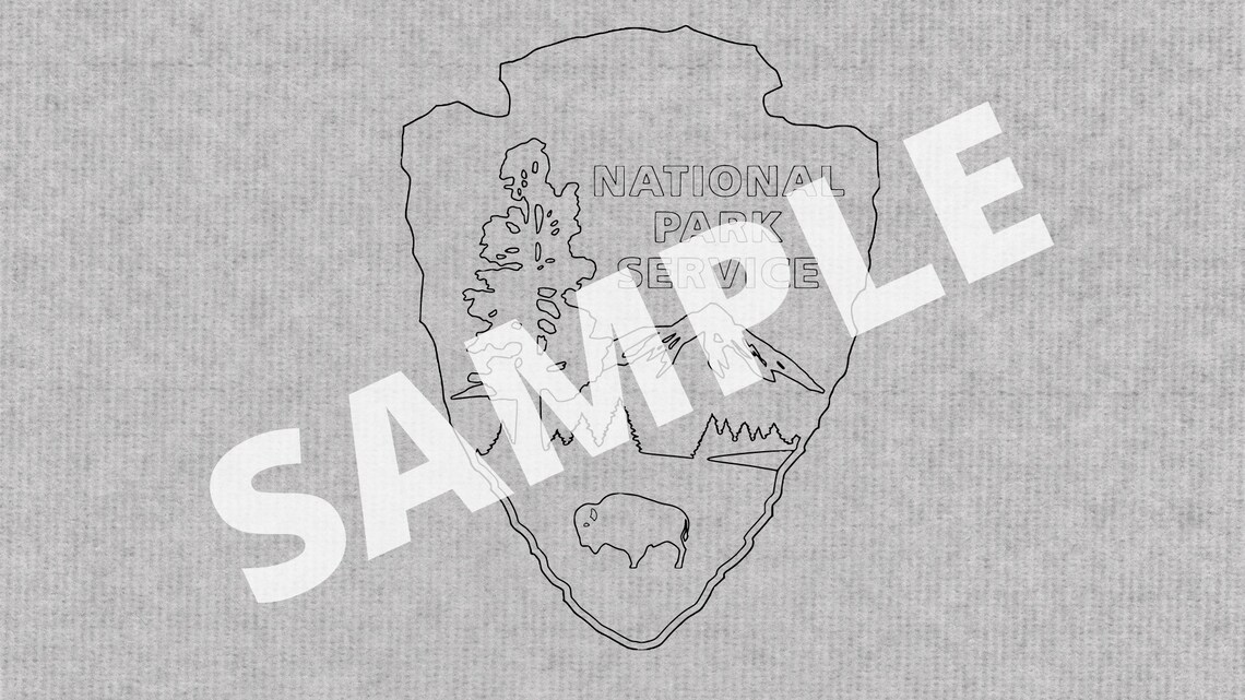 National Park Service .svg File for Use With Laser and Other Machines ...