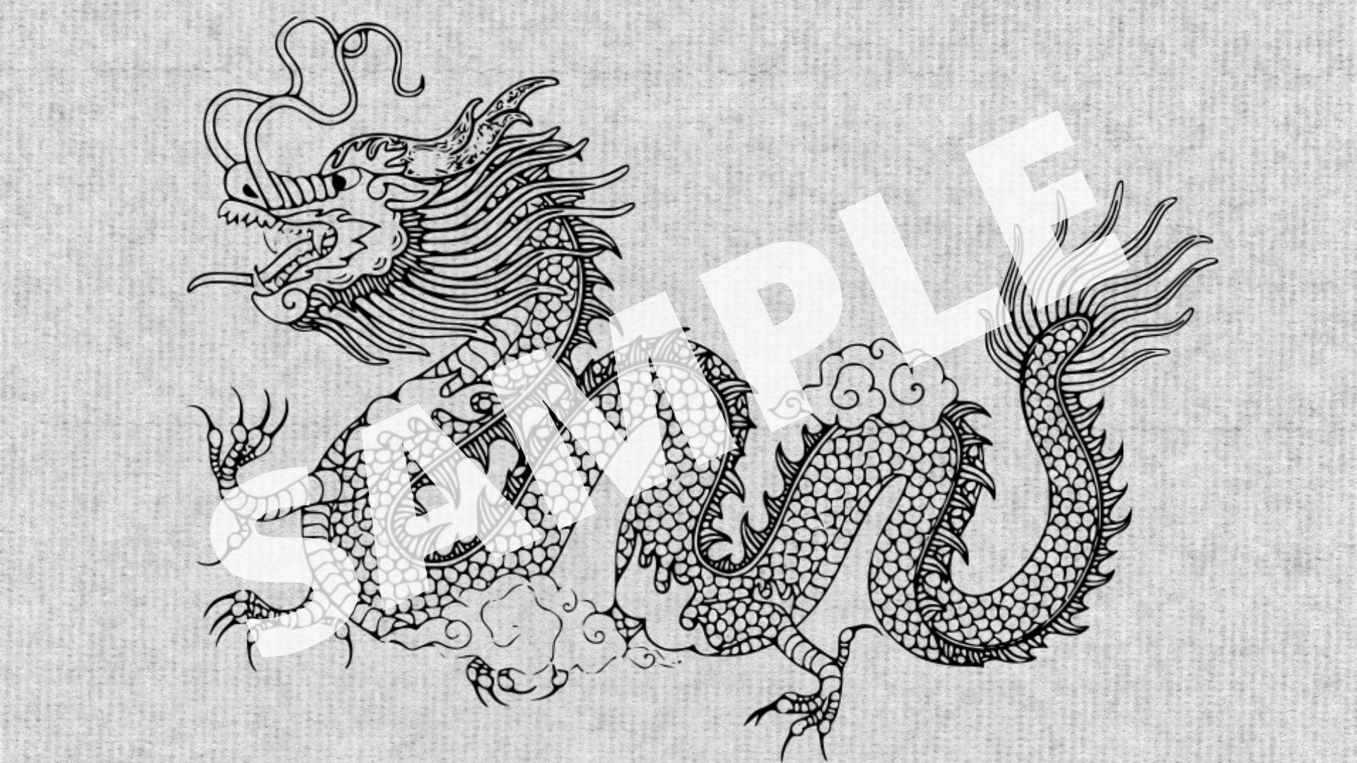 Dragon .svg File for Use With Laser and Other Machines - Etsy