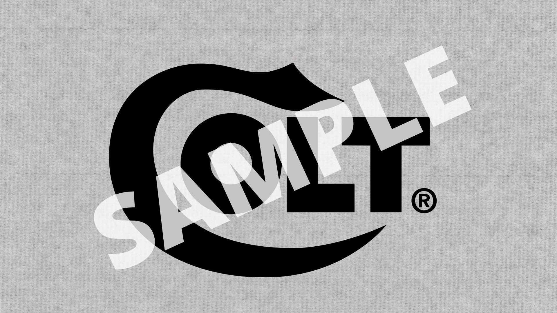 White Horseshoe Colts Logos Stencil