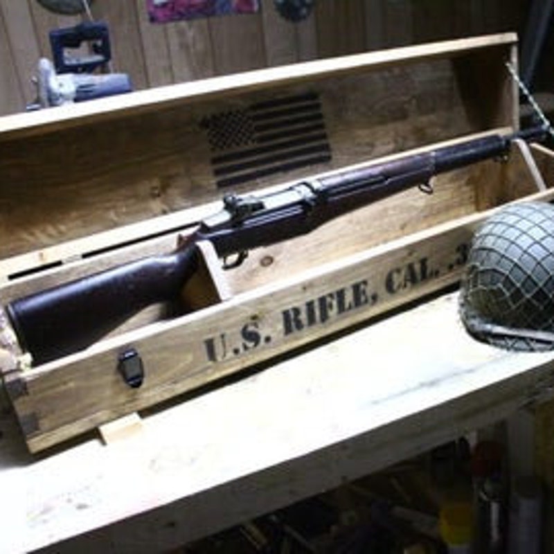 Rifle Display Case - Etsy