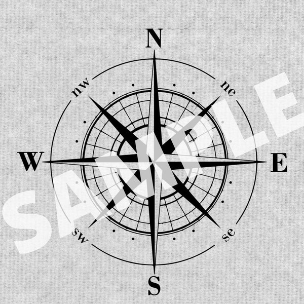 Compass Rose - Etsy