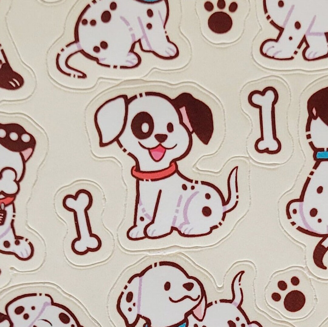 Cute Dogs Holographic Sticker Sheet - Etsy