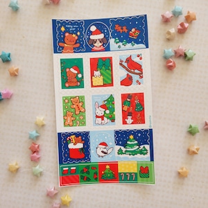 Cute Christmas Stickers - Etsy