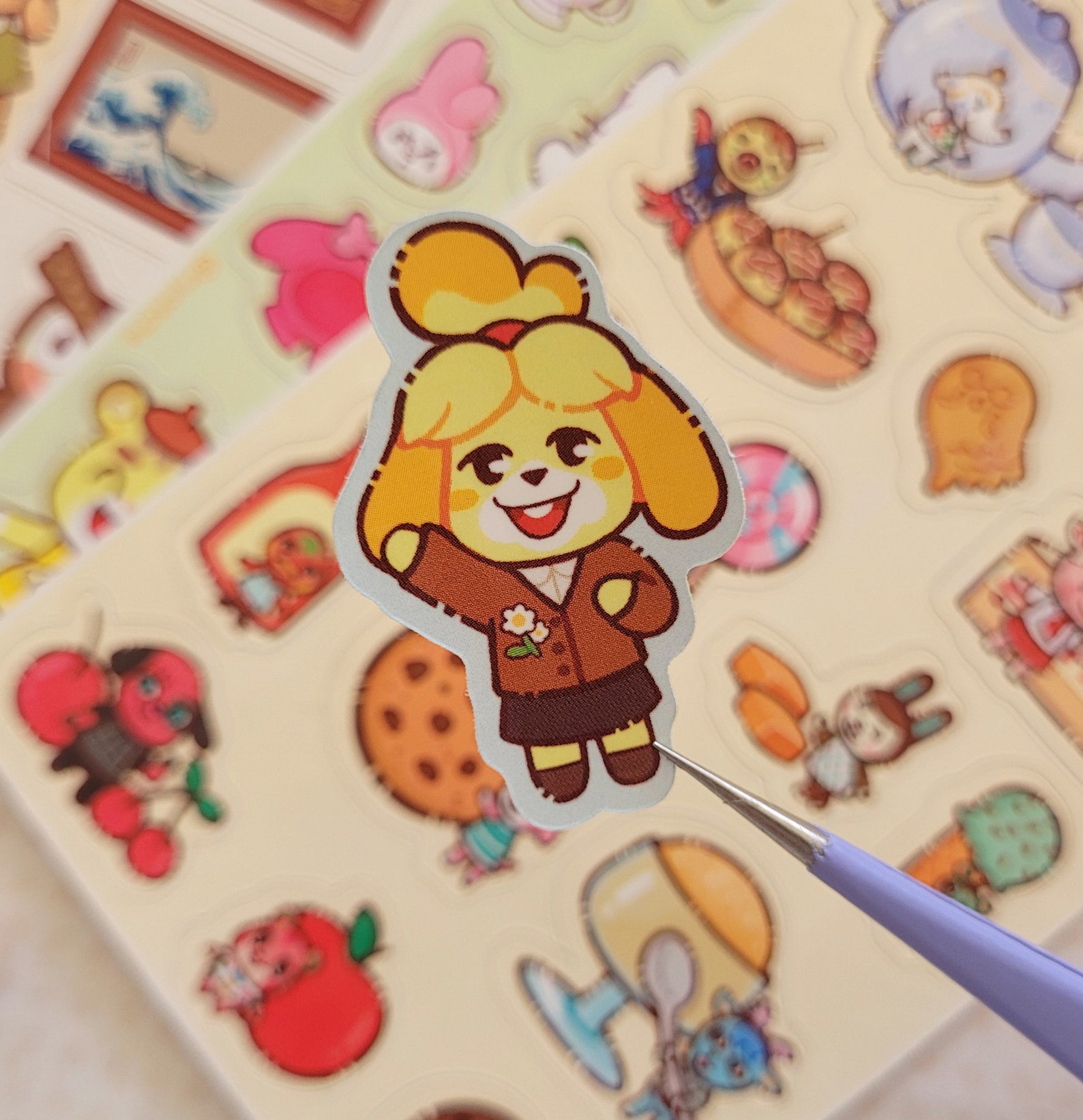 Villagers Holographic Sticker Sheet - Etsy