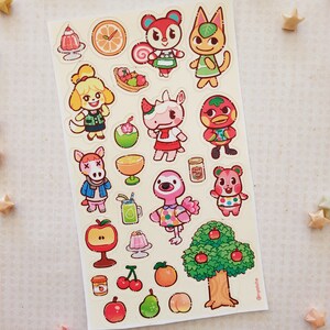 Villagers Holographic Sticker Sheet - Etsy