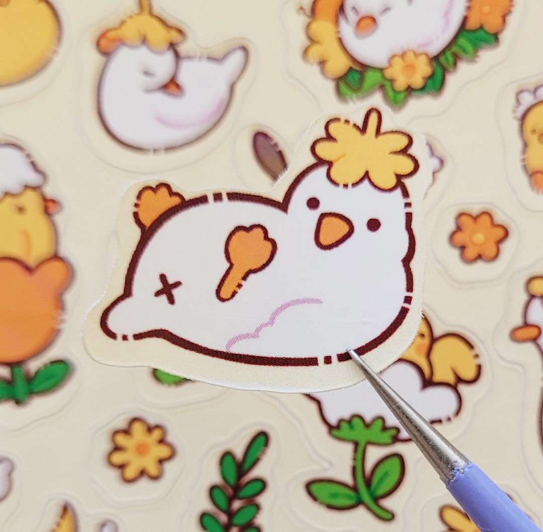 Cute Garden Holographic Sticker Sheets - Etsy