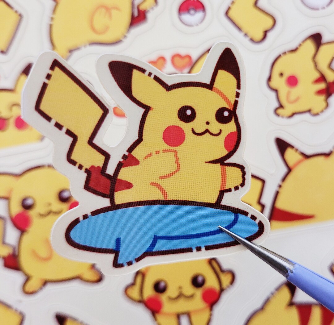 Yellow Holographic Sticker Sheet - Etsy