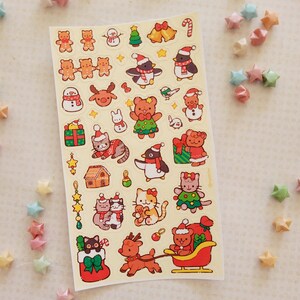 Cute Christmas Stickers - Etsy
