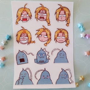 FMA Holographic Sticker Sheet - Etsy