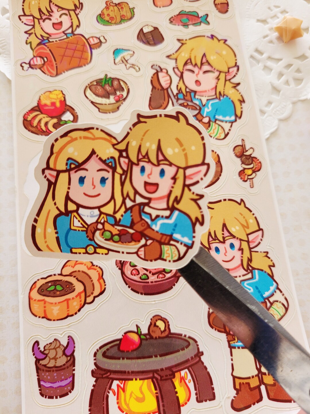 BOTW Holographic Sticker Sheet - Etsy