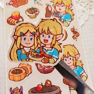 BOTW Holographic Sticker Sheet - Etsy