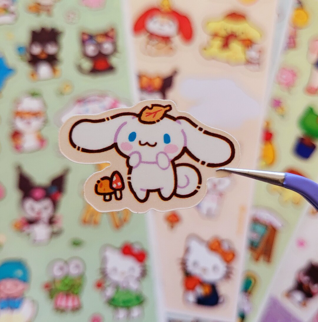 Cute Friends Holographic Sticker Sheets - Etsy