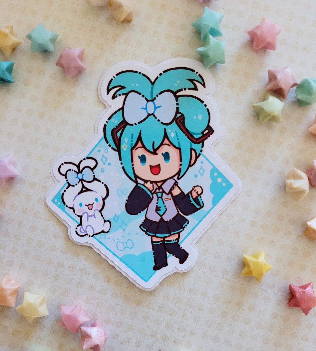 Cinamiku Holographic Sticker - Etsy