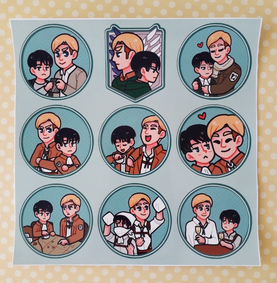 Eruri Cute Moments | Etsy