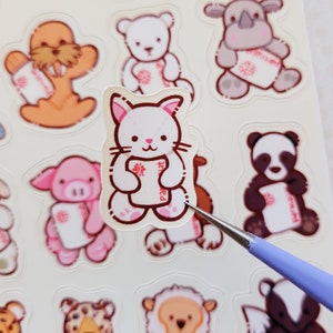 90's/2000's Childhood Sticker Sheets - Etsy