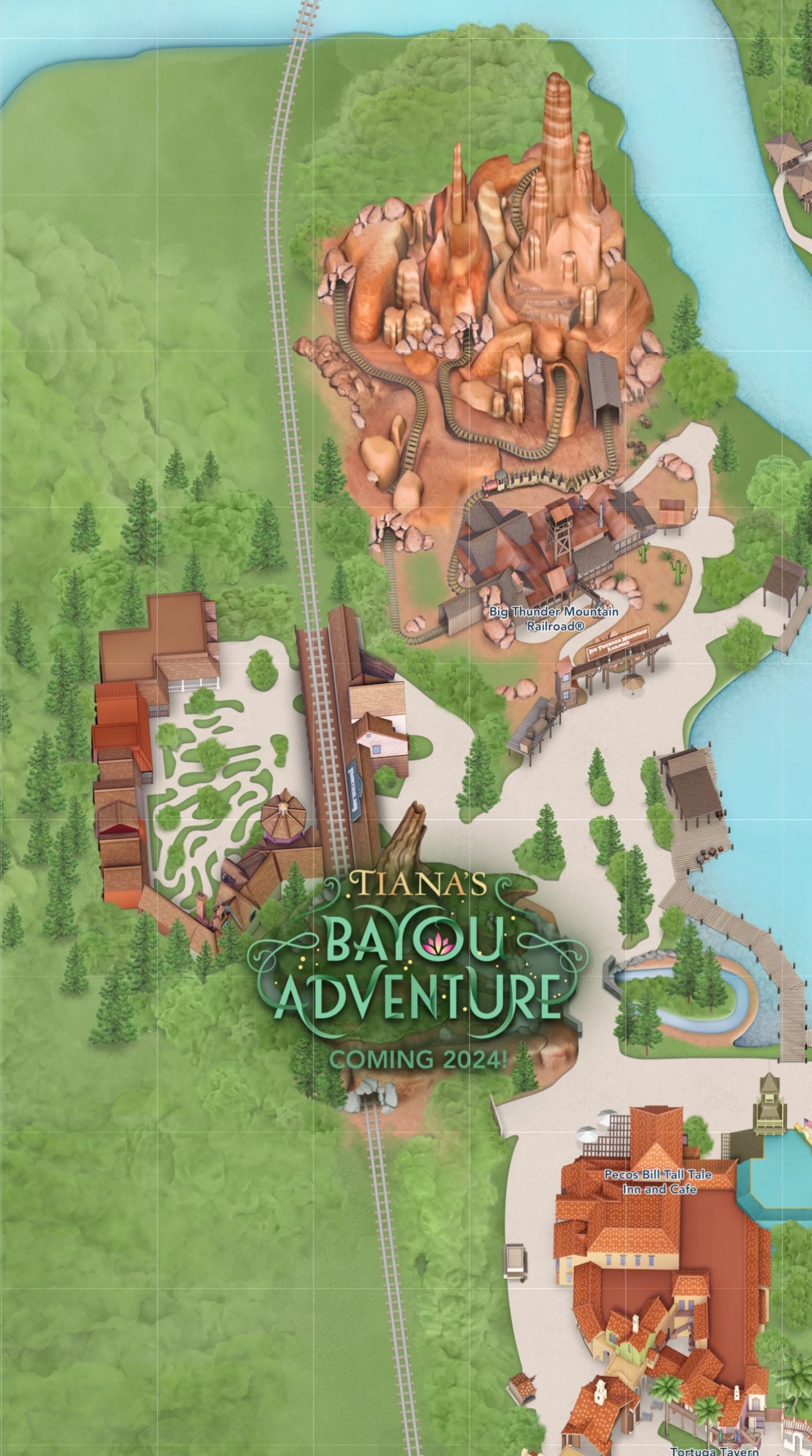 ¡Mapa de Magic Kingdom Park, actualizado para julio de 2023! - Etsy España