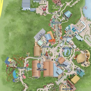 WDW Property and Parks Maps - Etsy