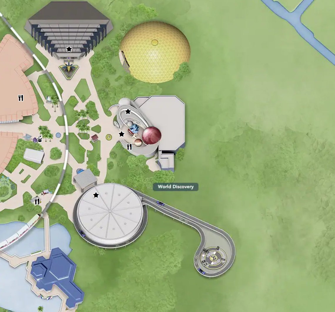 EPCOT Center Park Map, Lands, Pavilions, and Resorts - Etsy