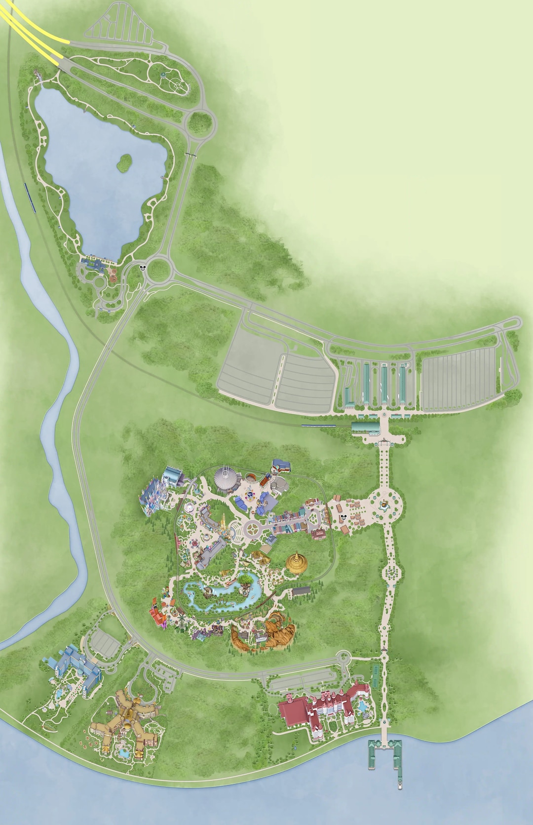DL-HK: Disneyland Hong Kong Map - Digital Prints - Etsy