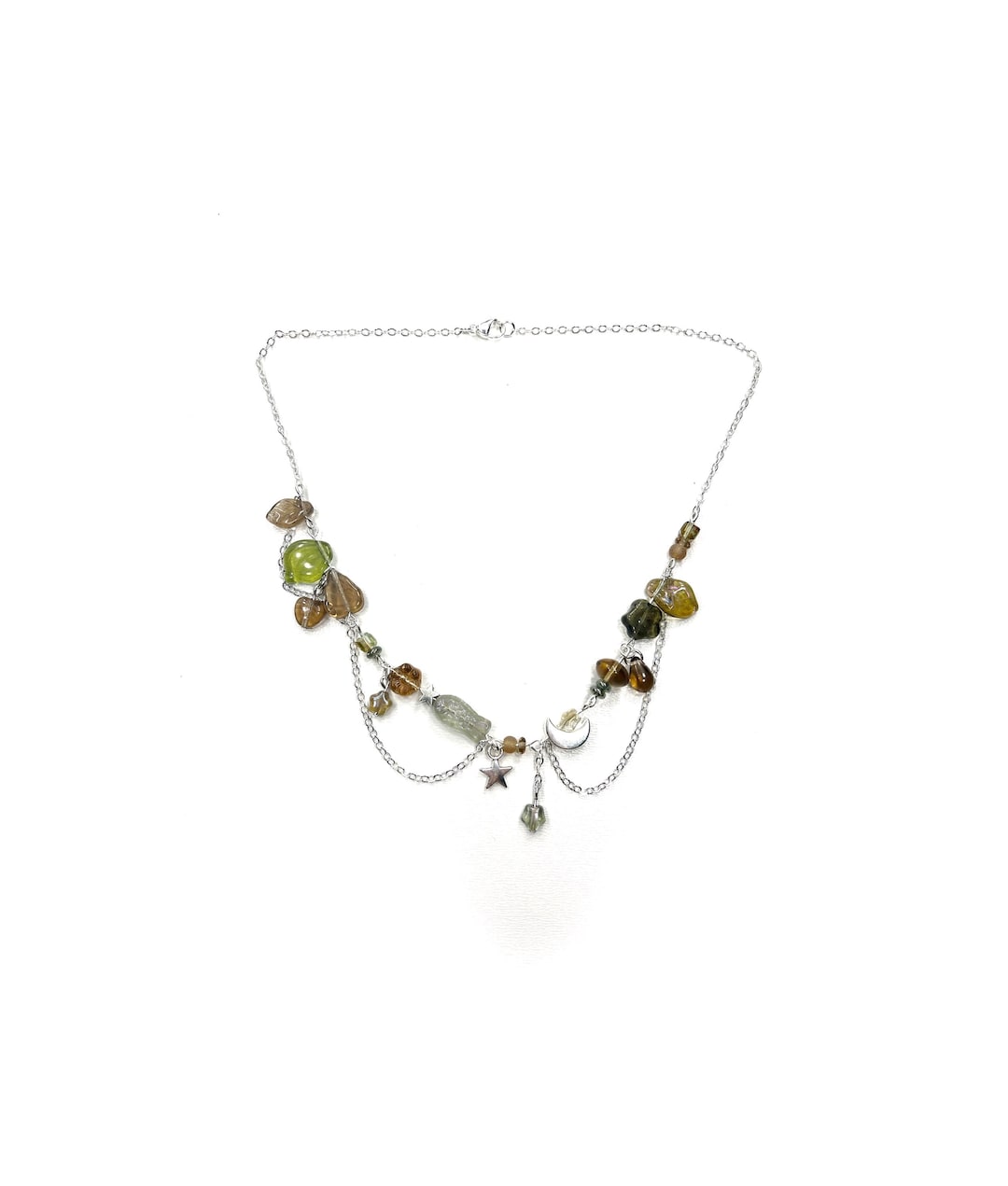 Keelee (clutter Necklace | Fairy Necklace | Celestial | Earthy ...