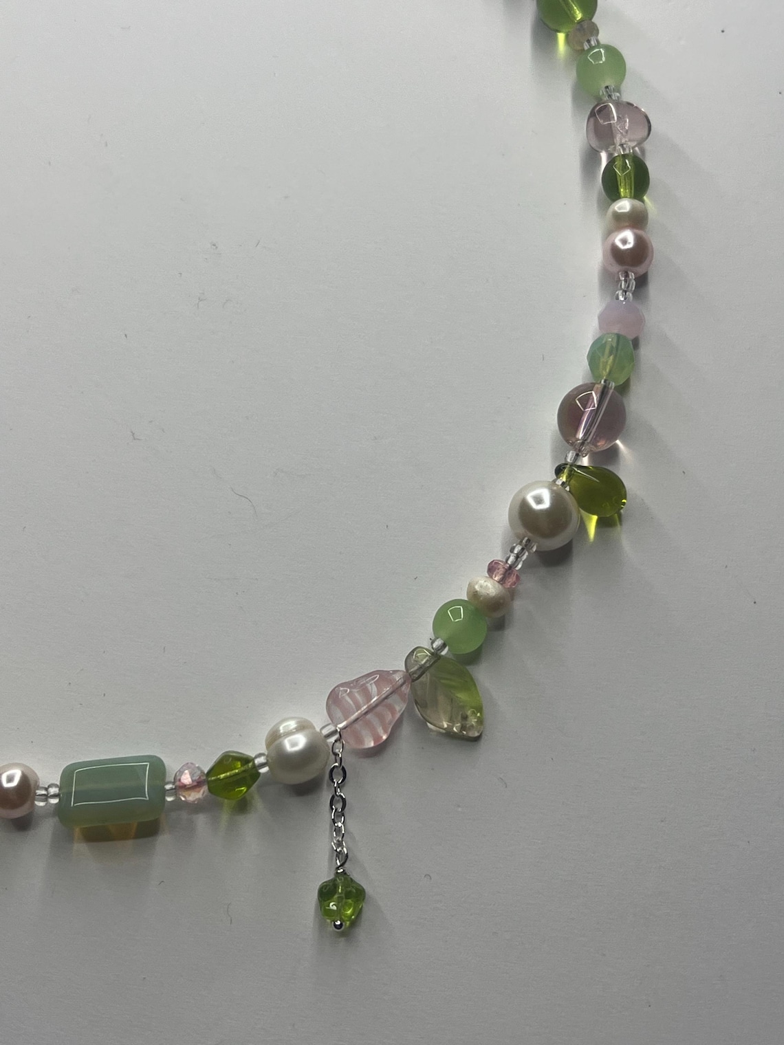 Daisy Beaded Necklace | Cottagecore Fairycore Jewelry - Etsy