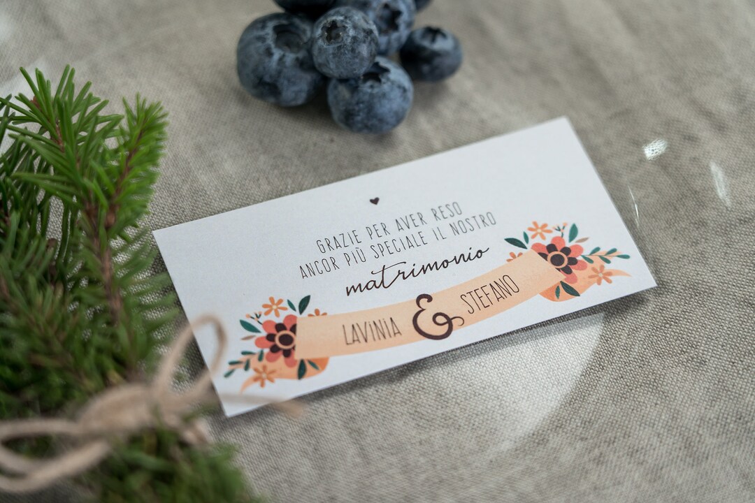 Wedding Placeholder 20 Pieces - Etsy UK