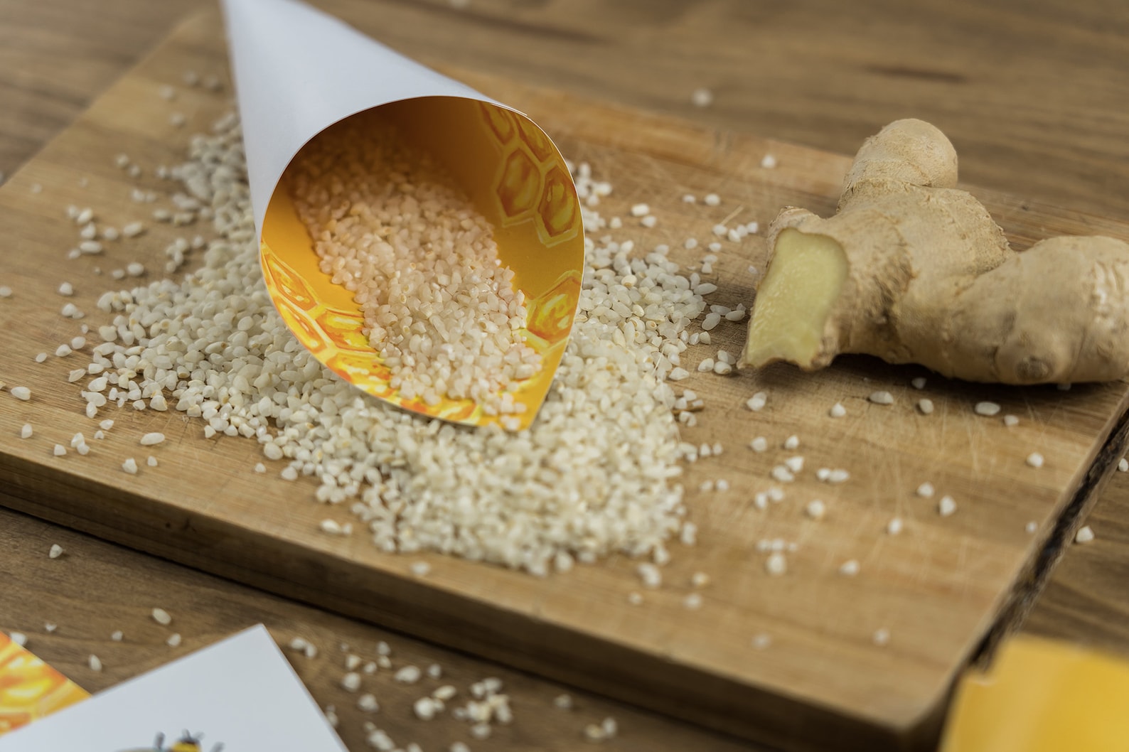 Honey-themed Wedding Rice Cones 20 Pieces | Etsy