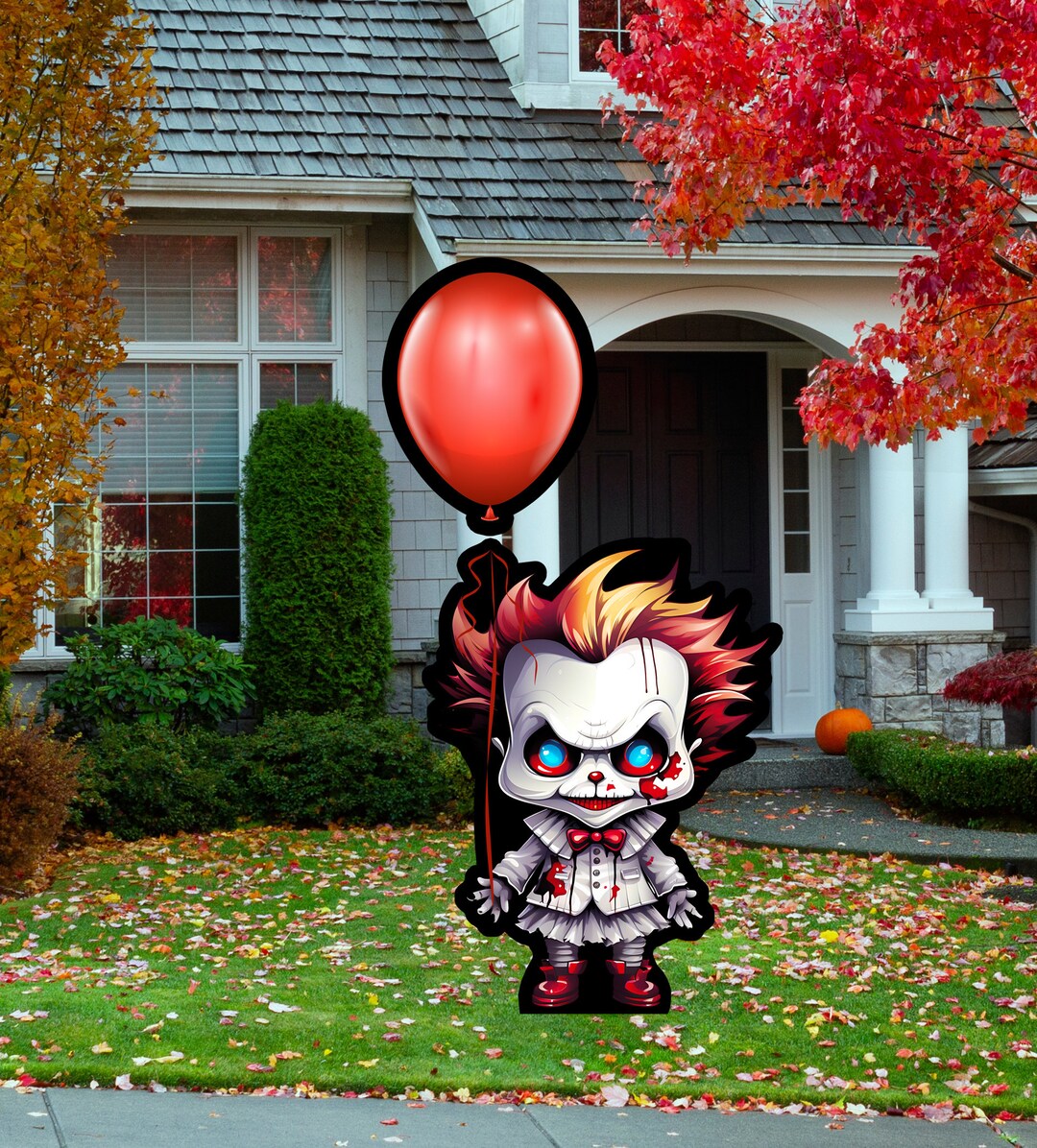 Pennywise Clown With Balloon - Etsy
