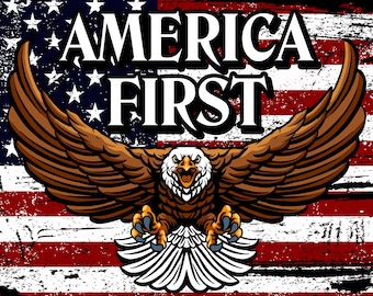 God Bless America Yard Sign | Etsy