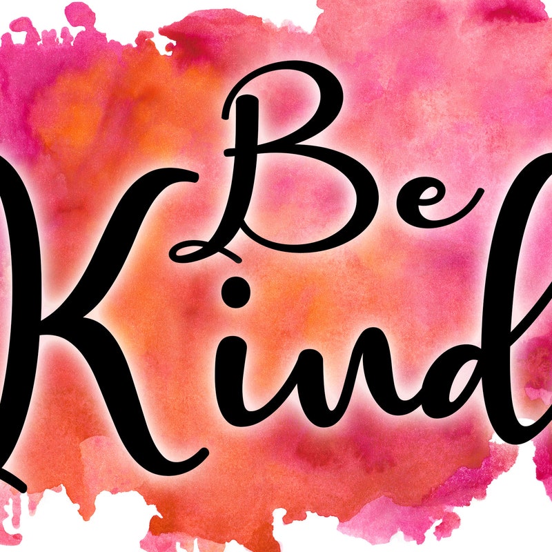 Be Kind Sign - Etsy