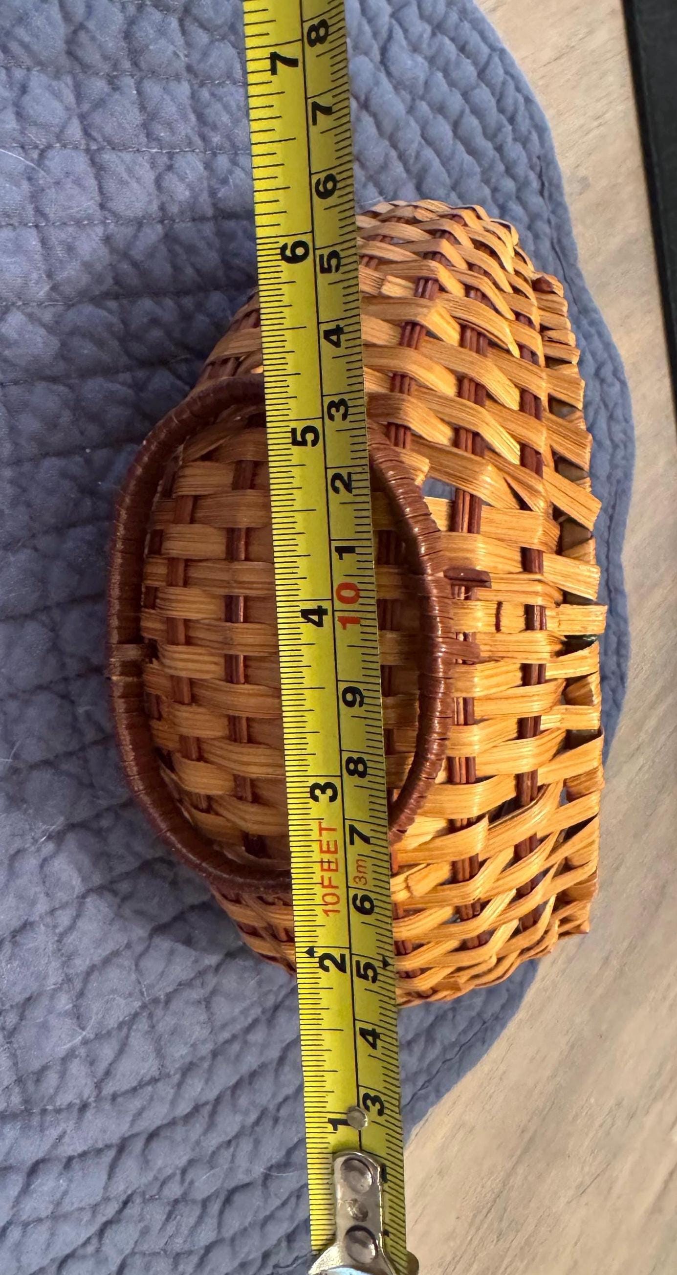 Vintage Small Cottagecore Basket - Etsy