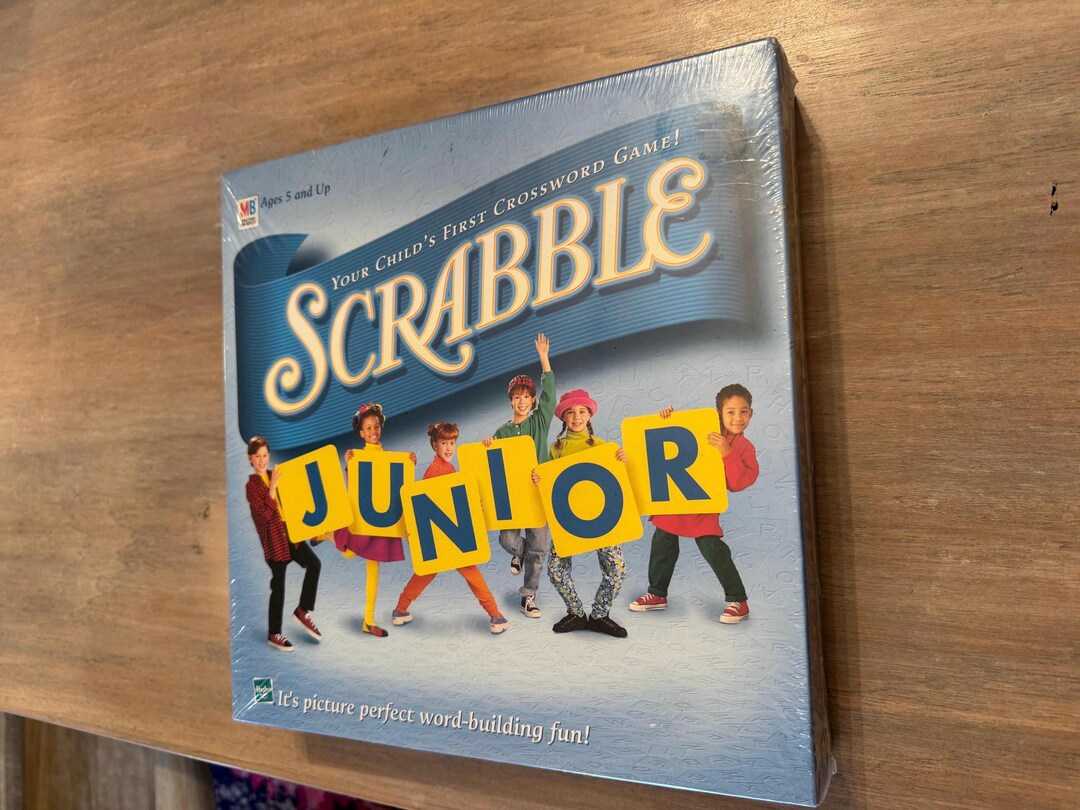 1999 New Scrabble Jr Board Game - Etsy