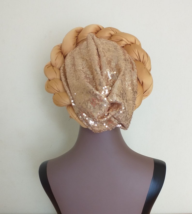 Women Beautiful Embellished Sequence Turbans - Etsy