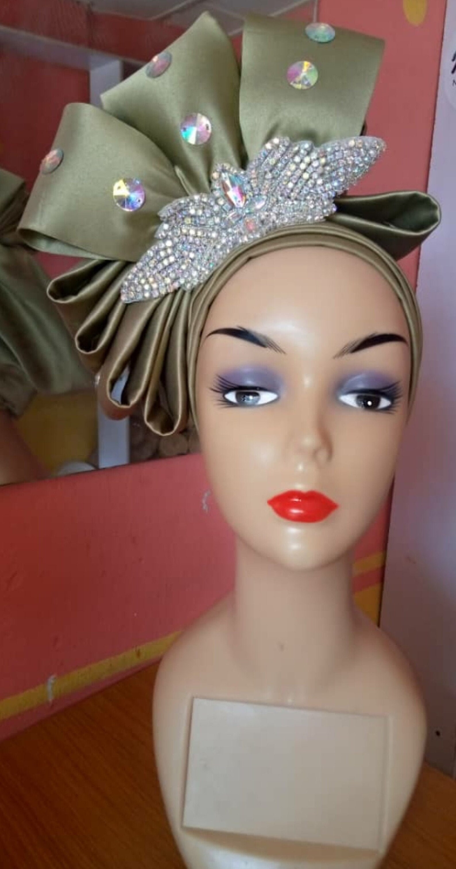 Women Embellished Turban - Etsy