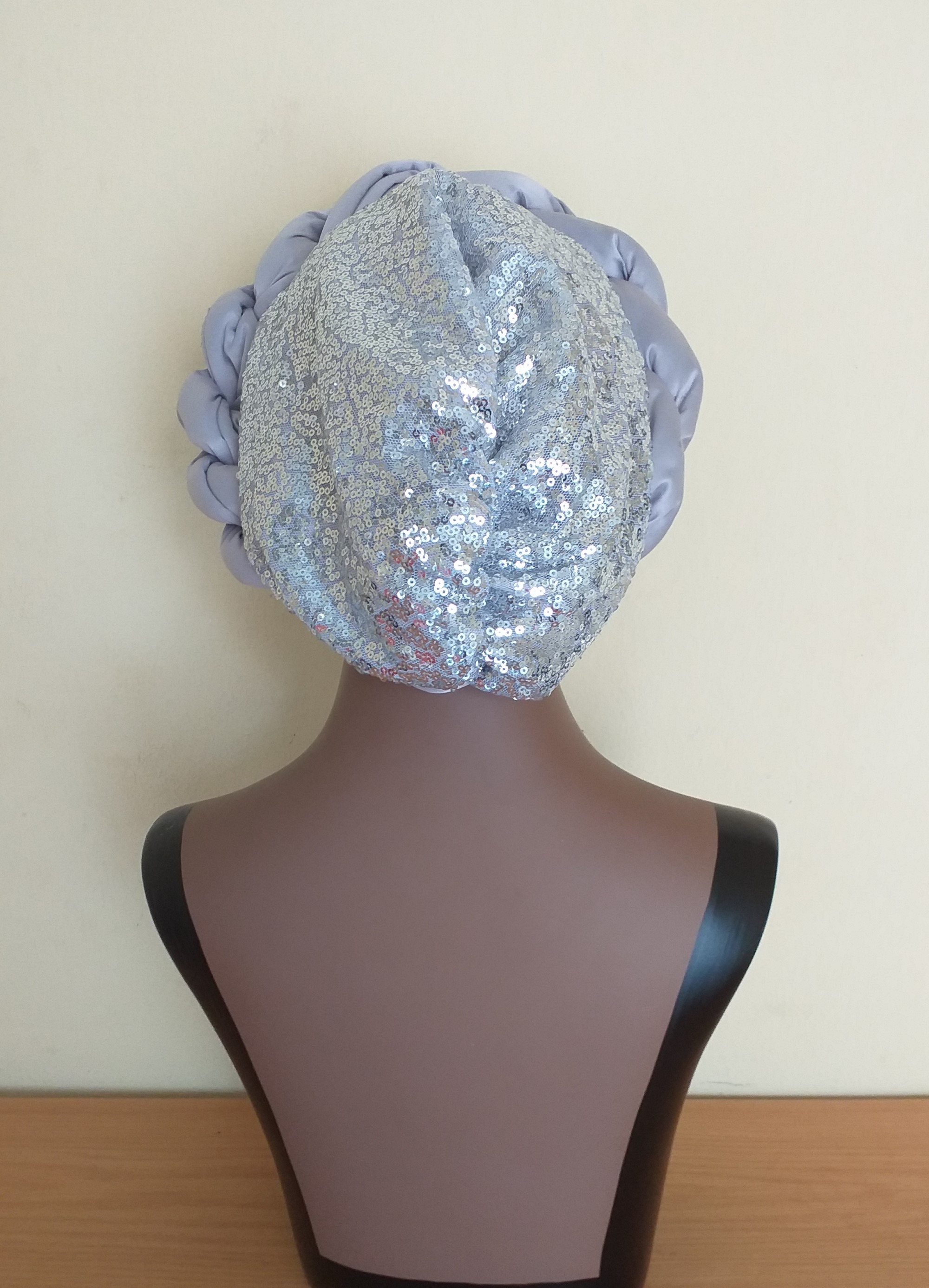 Women Beautiful Embellished Sequence Turbans - Etsy