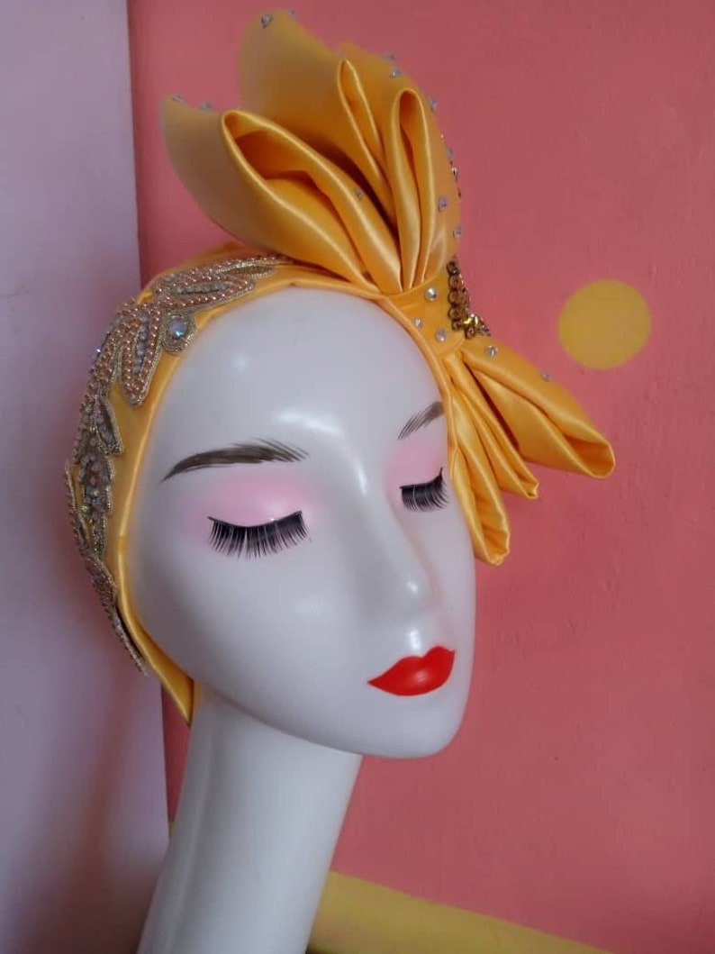 Women Embellished Turban - Etsy